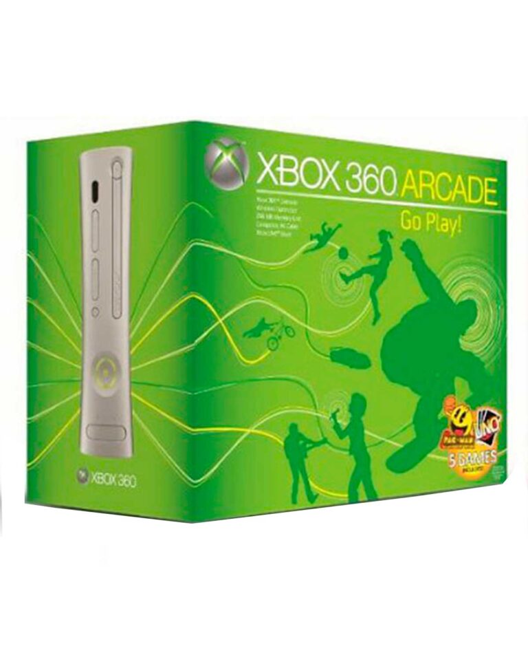 CONSOLA XBOX 360 ARCADE BLANCO 256MB – Gameplanet