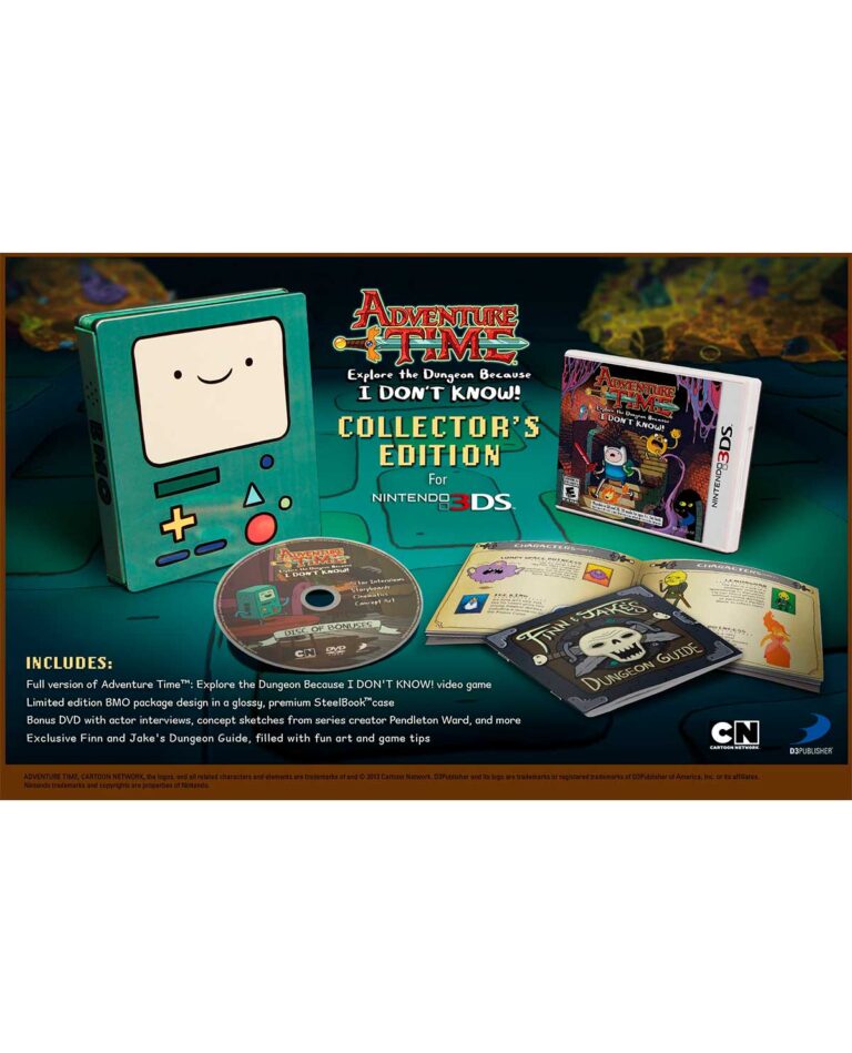 ADVENTURE TIME EXPLORE THE DUNGEON BECAUSE I DONT COLLECTORS EDITION ...