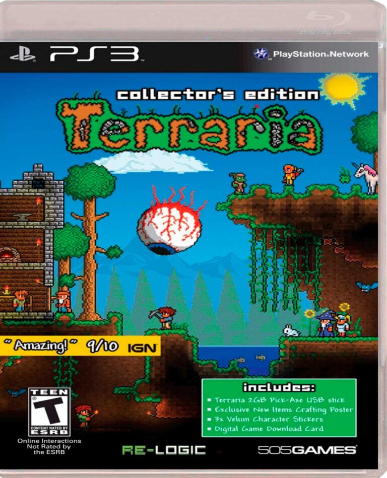 TERRARIA COLLECTORS EDITION – Gameplanet