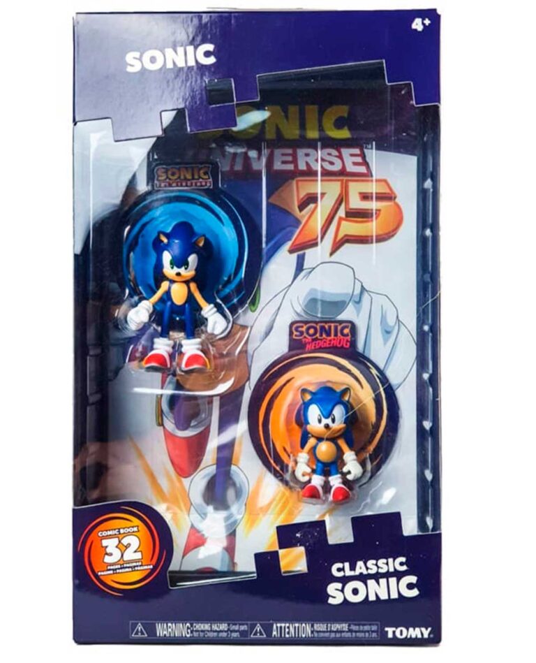 SET DE 2 FIGURAS TOMY CLASSIC SONIC MAS COMIC – Gameplanet