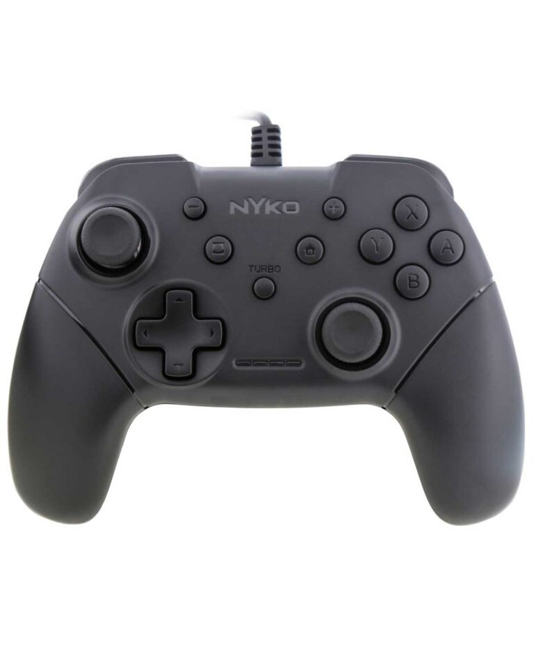 CONTROL NINTENDO SWITCH ALAMBRICO NYKO NEGRO – Gameplanet