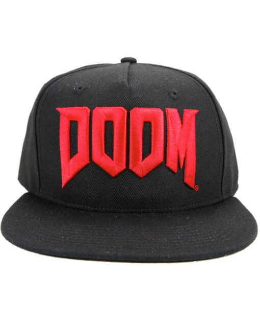 GORRA SNAPBACK DOOM LOGO NEGRA – Gameplanet
