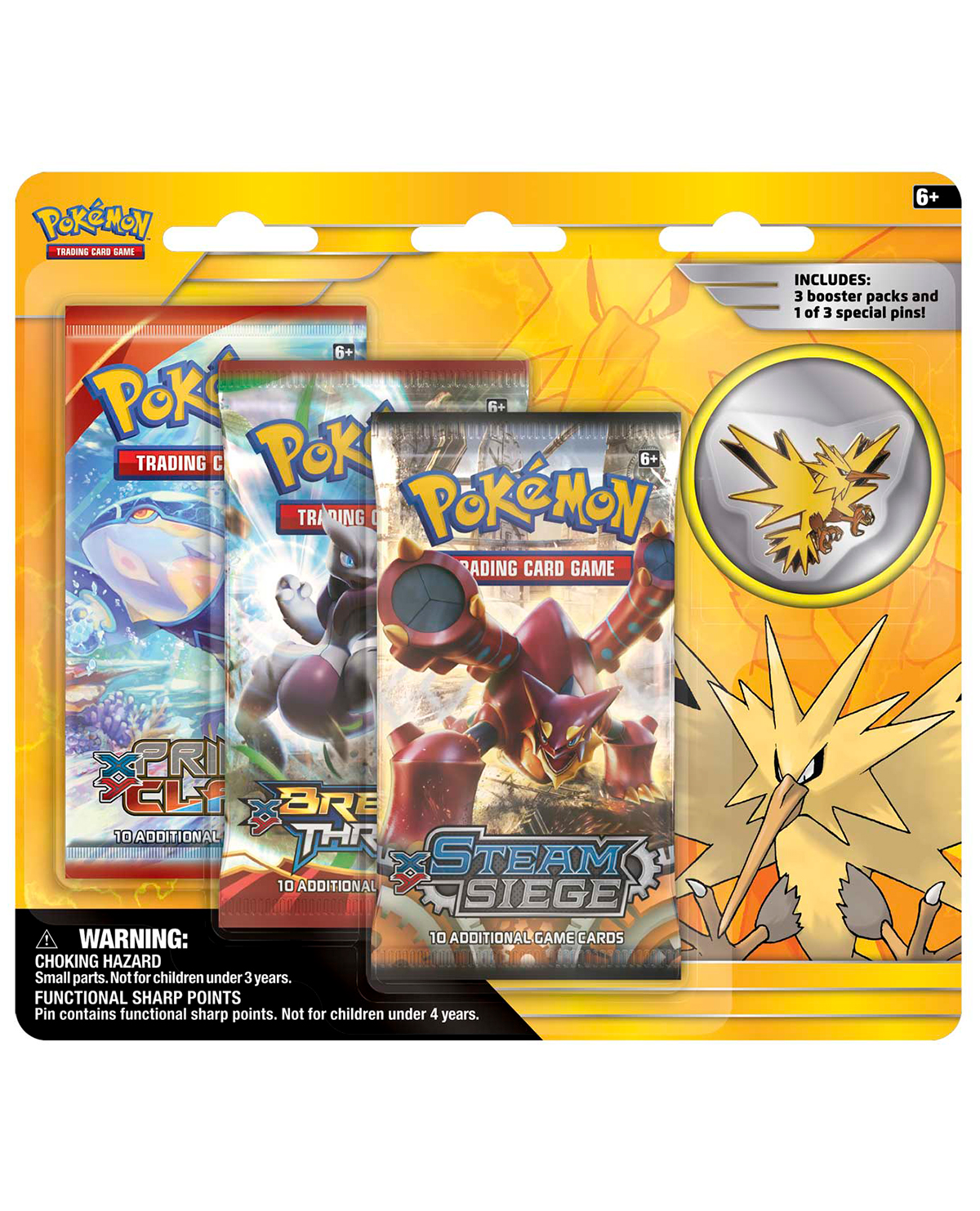 TRIPLE SOBRE POKEMON TRADING CARD GAME ZAPDOS – Gameplanet