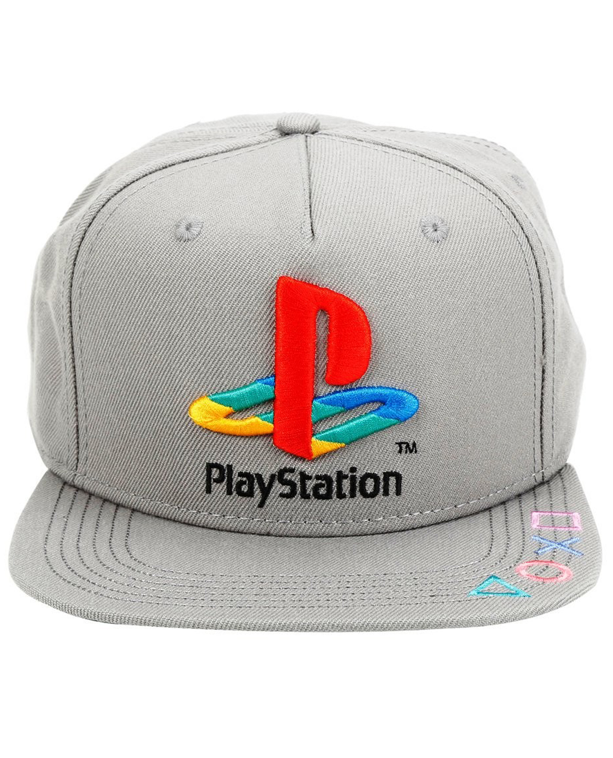 GORRA SNAPBACK PLAYSTATION LOGO GRIS – Gameplanet