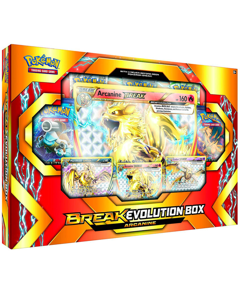 CAJA POKEMON TRADING CARD GAME BREAK EVOLUTION ARCANINE – Gameplanet