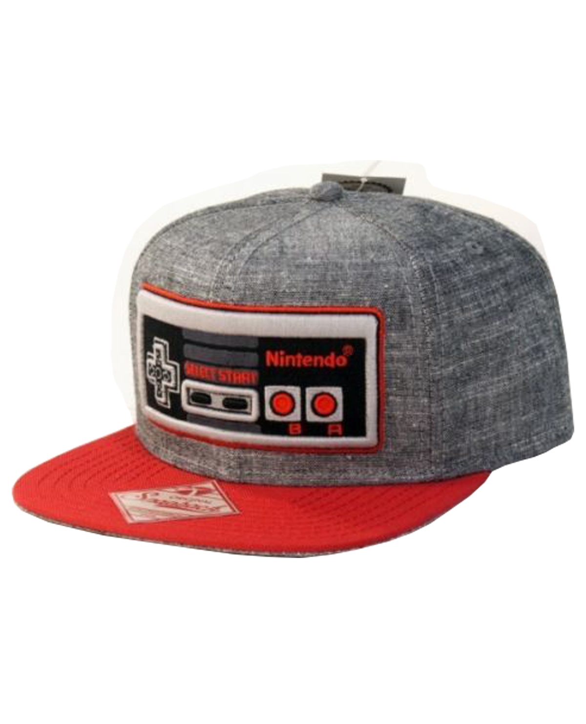 GORRA SNAPBACK NINTENDO CONTROL NES GRIS ROJO – Gameplanet