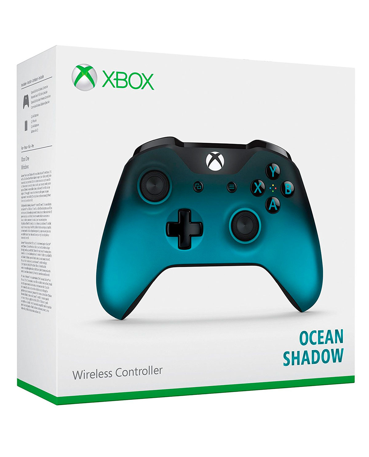CONTROL XBOX ONE INALAMBRICO OCEAN SHADOW – Gameplanet