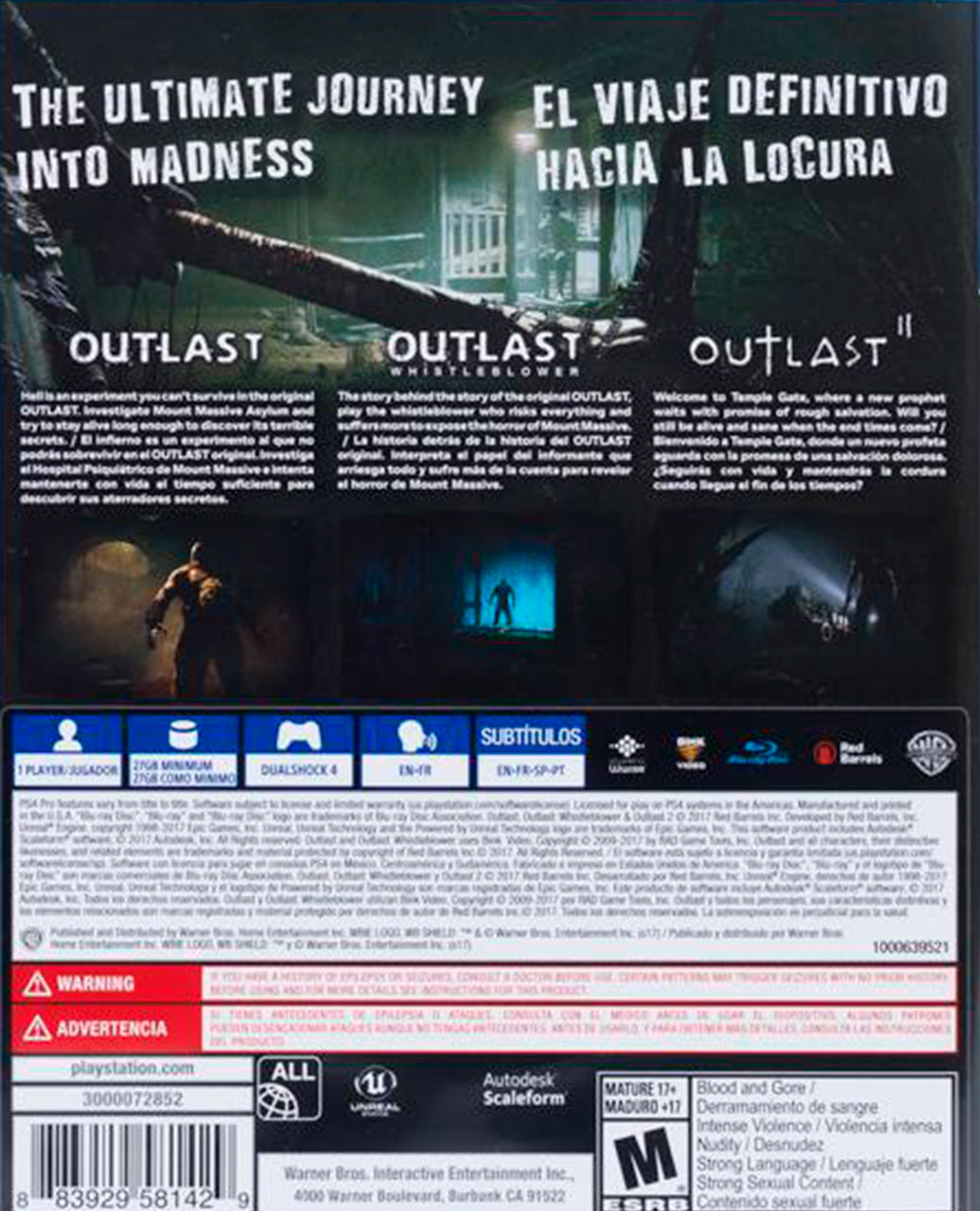 OUTLAST TRINITY – Gameplanet
