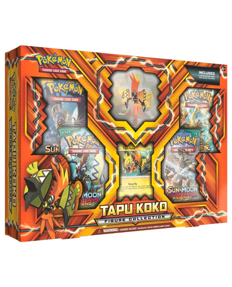 CAJA POKEMON TRADING CARD GAME TAPU KOKO FIGURE COLLECTION – Gameplanet