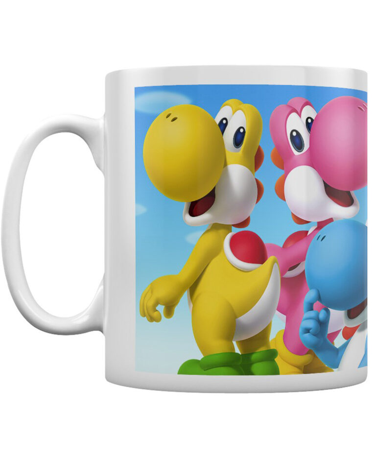 TAZA DE CERAMICA SUPER MARIO YOSHIS – Gameplanet