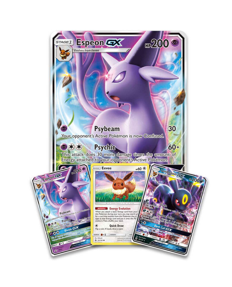 CAJA POKEMON TRADING CARD GAME COLECCION PREMIUM ESPEON GX – Gameplanet