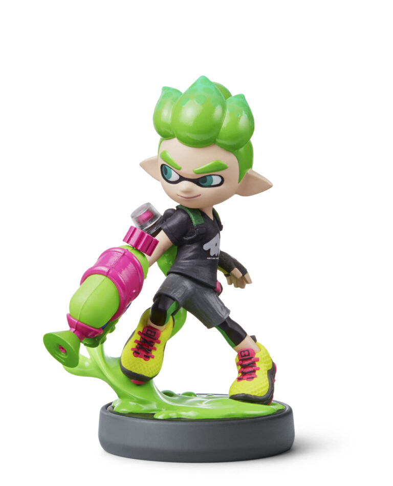 AMIIBO SPLATOON 3 INKLING BOY VERDE NEON – Gameplanet