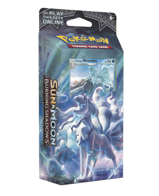 DECK POKEMON TRADING CARD GAME SUN AND MOON BURNING SHADOWS ALOLAN NINETALES – Gameplanet