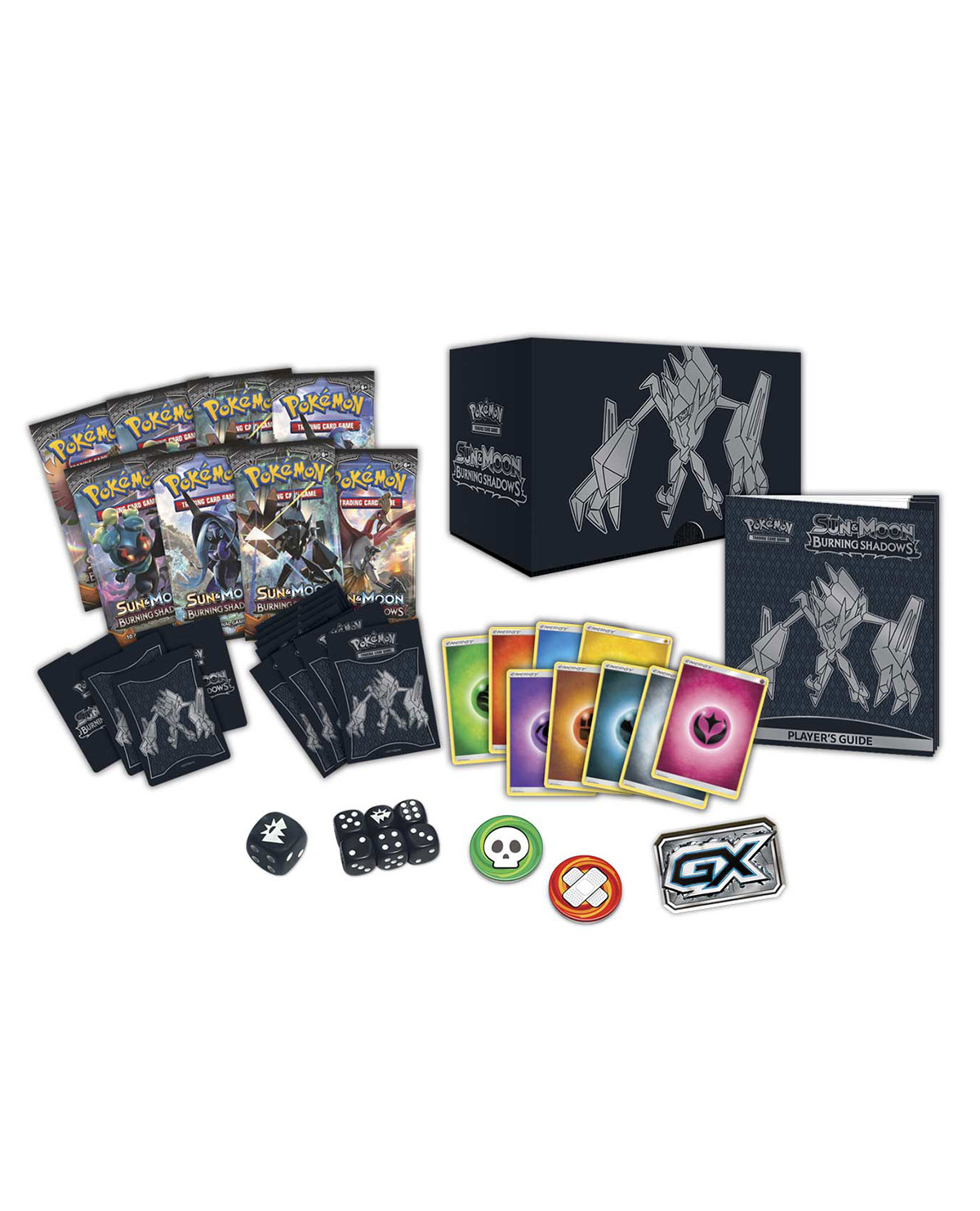 CAJA POKEMON TRADING CARD GAME SUN AND MOON BURNING SHADOWS ELITE TRAINER – Gameplanet