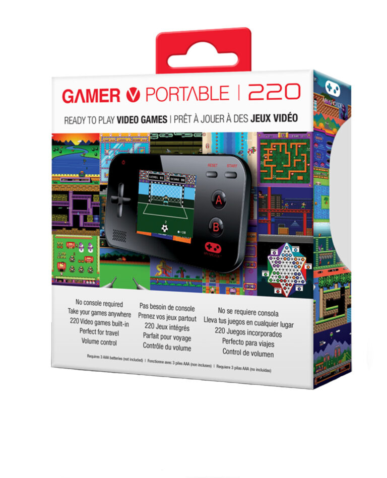 VIDEOJUEGO PORTATIL MY ARCADE GAMER W220 NEGRO – Gameplanet