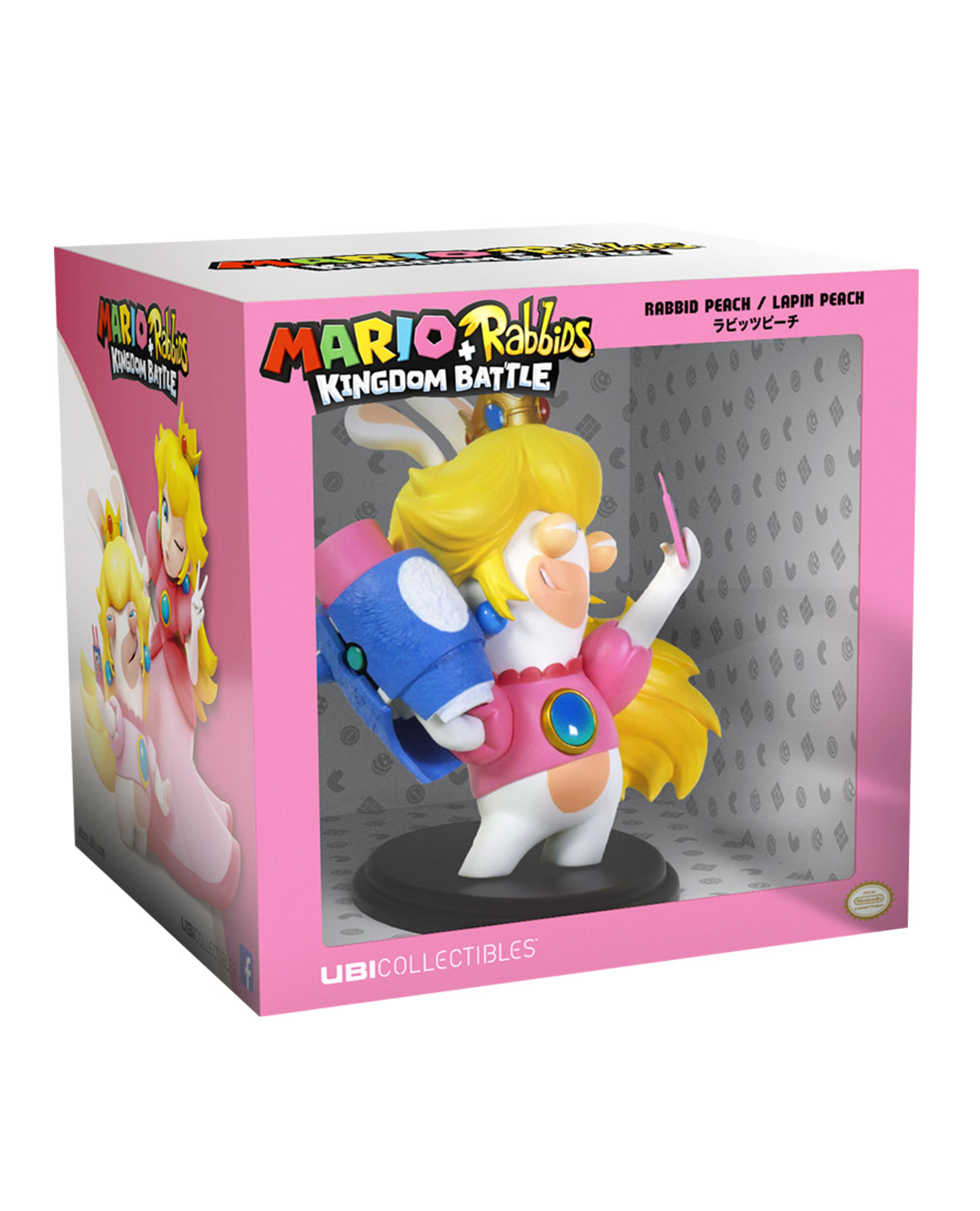 FIGURA MARIO RABBIDS KINGDOM BATTLE RABBID PEACH – Gameplanet
