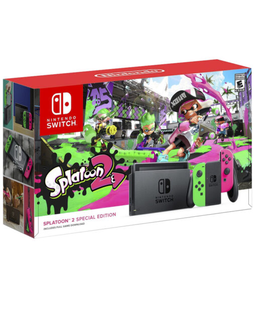 CONSOLA NINTENDO SWITCH 32GB SPLATOON 2 EDICION LIMITADA – Gameplanet