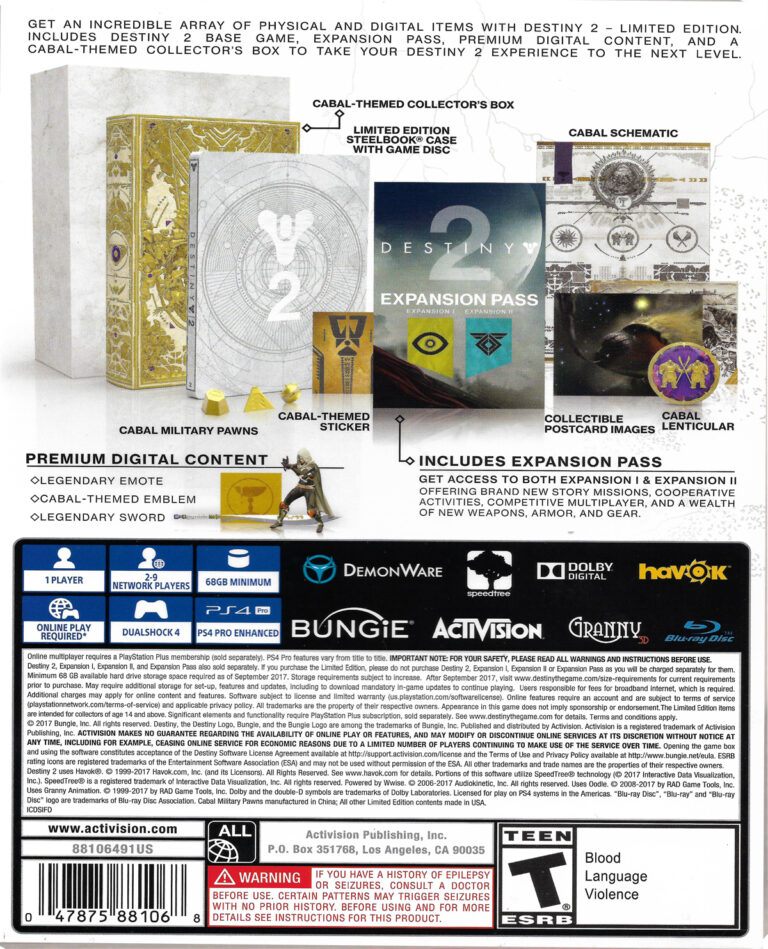 DESTINY 2 LIMITED EDITION – Gameplanet