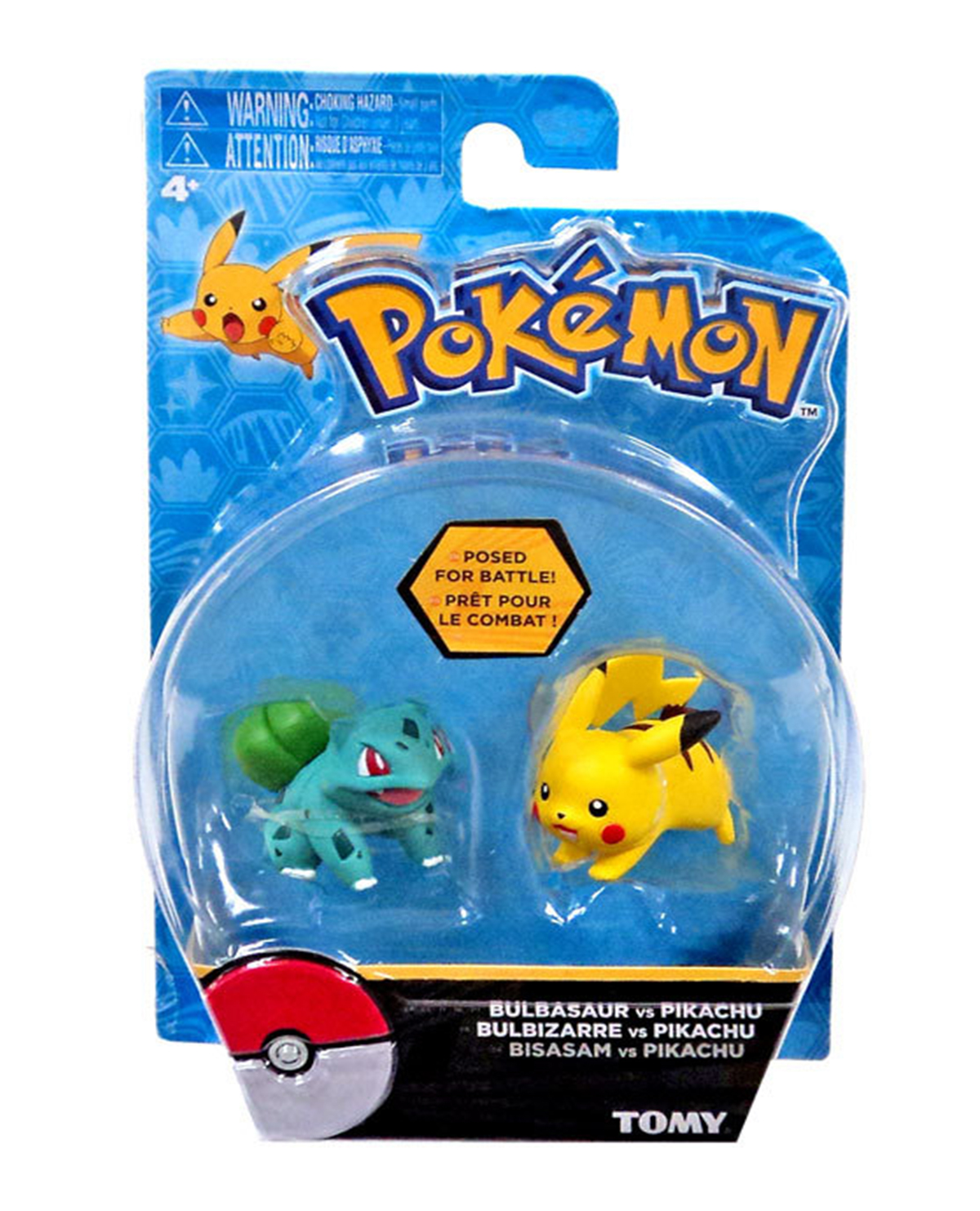 FIGURA POKEMON SET DOBLE PIKACHU VS BULBASAUR – Gameplanet