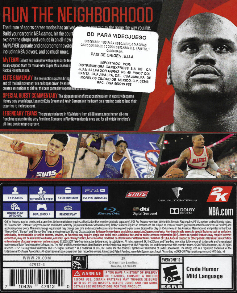NBA 2K18 LEGEND EDITION – Gameplanet