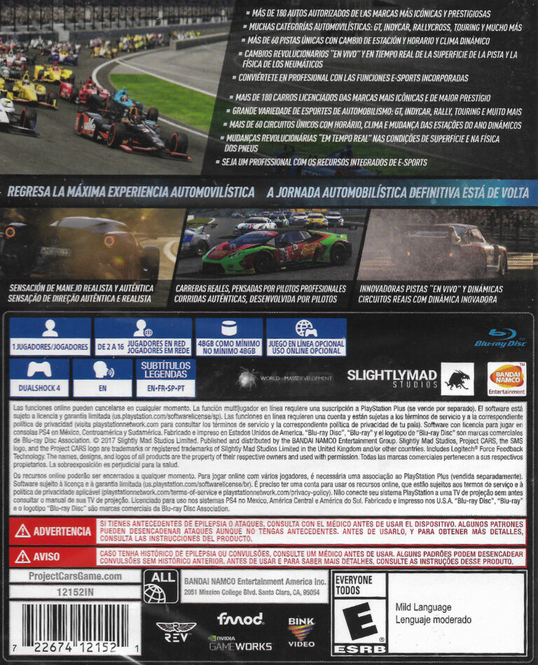 PROJECT CARS 2 DAY ONE EDITION – Gameplanet