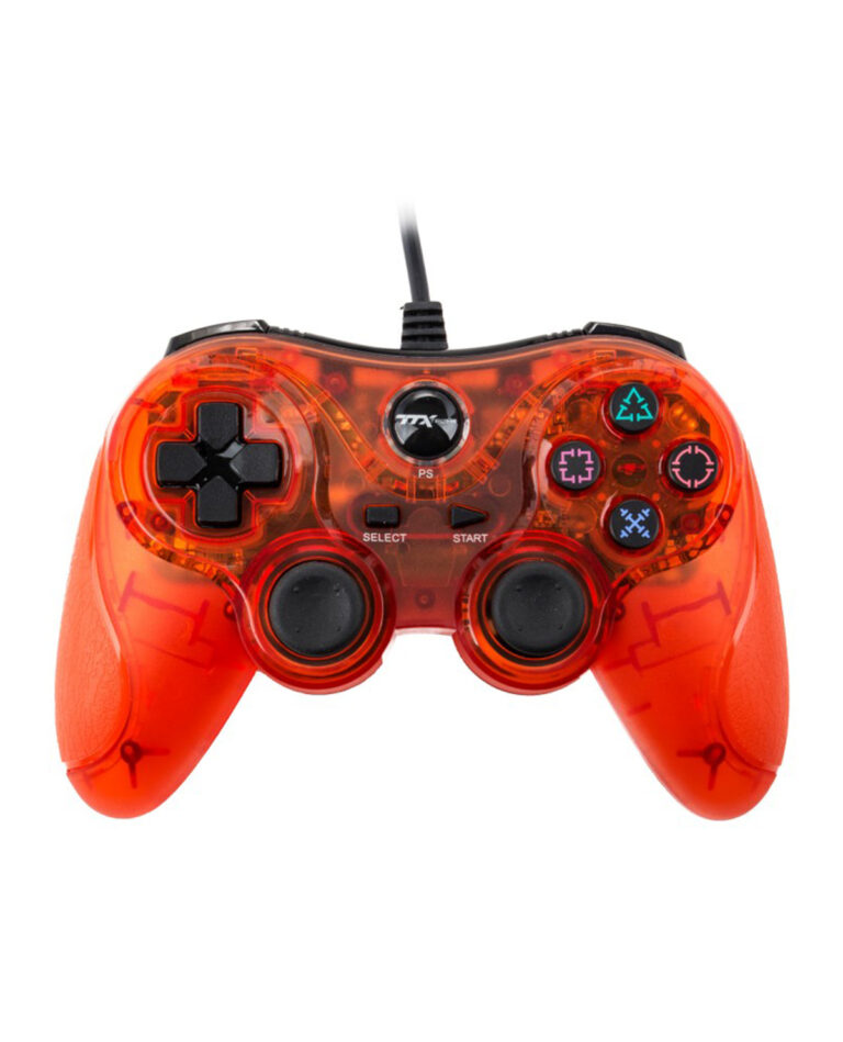 CONTROL PLAYSTATION 3 ALAMBRICO TTX TECH ROJO – Gameplanet