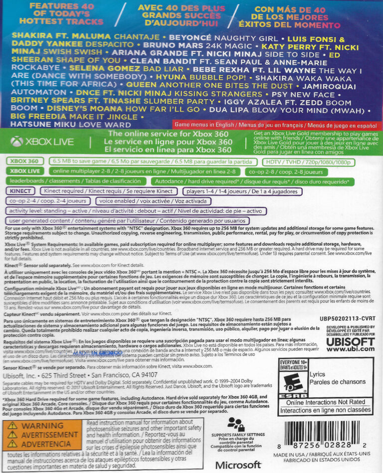 JUST DANCE 2018 – Gameplanet