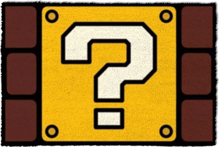 TAPETE SUPER MARIO QUESTION MARK BLOCK – Gameplanet
