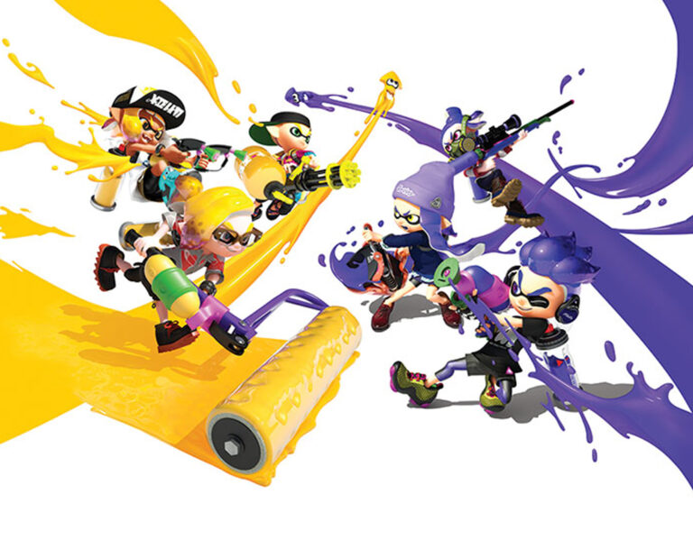 CUADRO SPLATOON 2 PAINT BATTLE – Gameplanet
