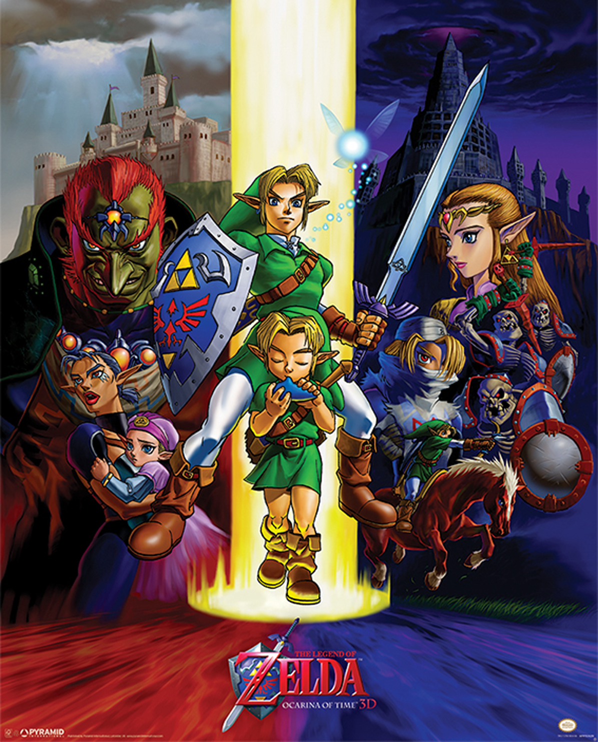 MINI POSTER THE LEGEND OF ZELDA OCARINA OF TIME – Gameplanet