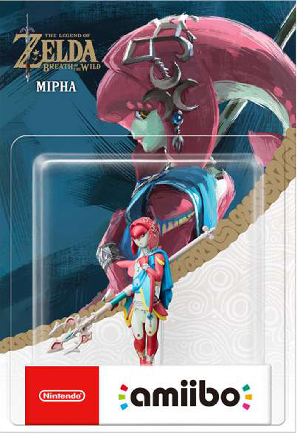 AMIIBO THE LEGEND OF ZELDA BREATH OF THE WILD MIPHA ZORA CHAMPION ...
