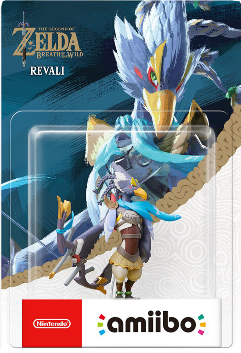 AMIIBO THE LEGEND OF ZELDA BREATH OF THE WILD REVALI RITO CHAMPION – Gameplanet
