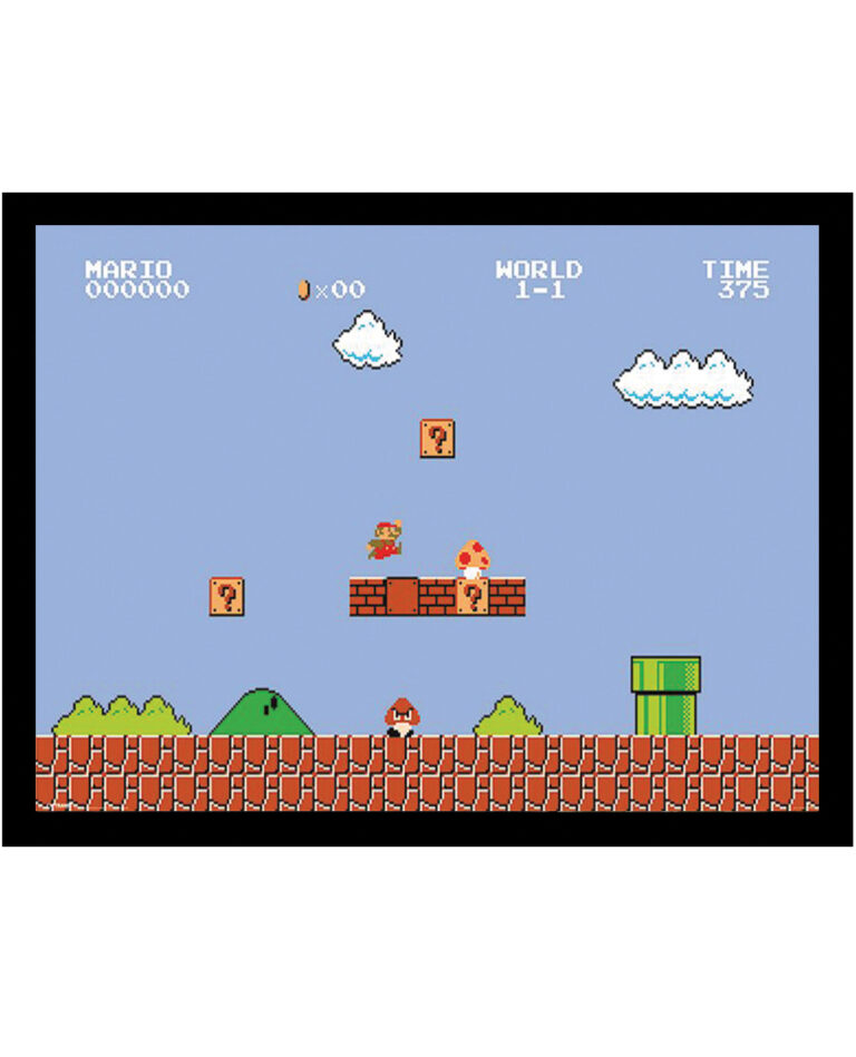 CUADRO SUPER MARIO BROS WORLD 1-1 – Gameplanet