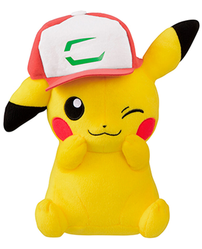 PELUCHE POKEMON PIKACHU CON GORRA SUN AND MOON 28 CM – Gameplanet