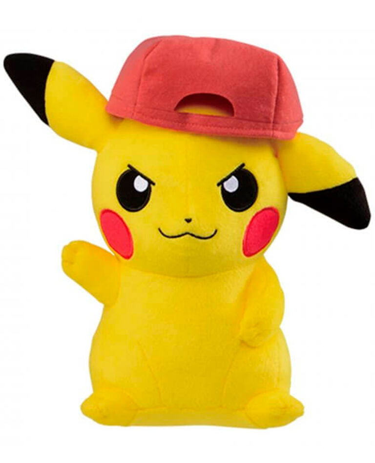 PELUCHE POKEMON PIKACHU CON GORRA 27 CM – Gameplanet