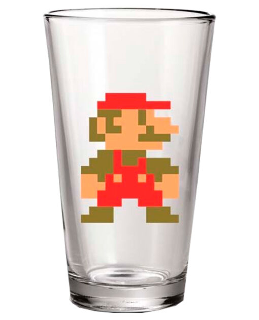 CONJUNTO DE VASOS DE VIDRIO SUPER MARIO BROS – Gameplanet