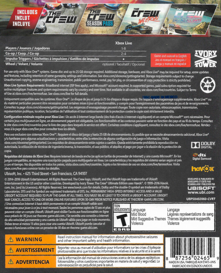 THE CREW ULTIMATE EDITION – Gameplanet