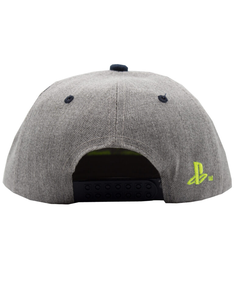 GORRA SNAPBACK PLAYSTATION KATAKANA NEON GRIS – Gameplanet