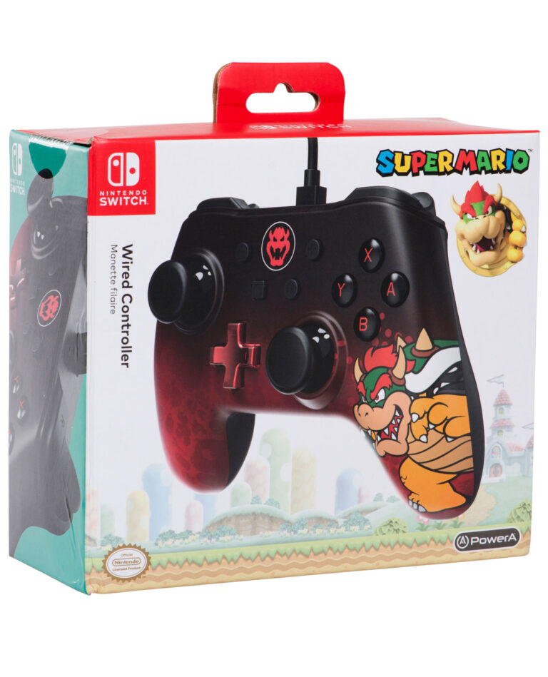 CONTROL NINTENDO SWITCH ALAMBRICO POWER A BOWSER – Gameplanet