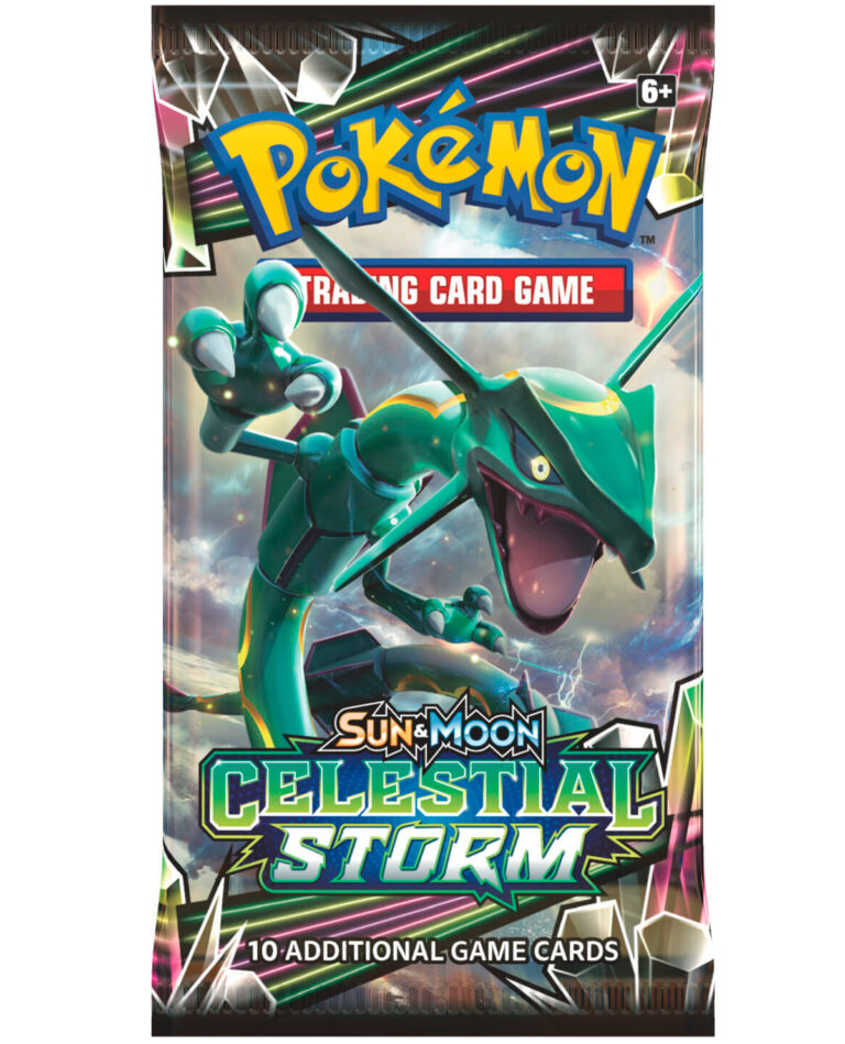 SOBRE POKEMON TRADING CARD GAME SUN AND MOON CELESTIAL STORM – Gameplanet