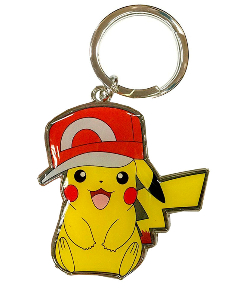 LLAVERO POKEMON PIKACHU CON GORRA – Gameplanet