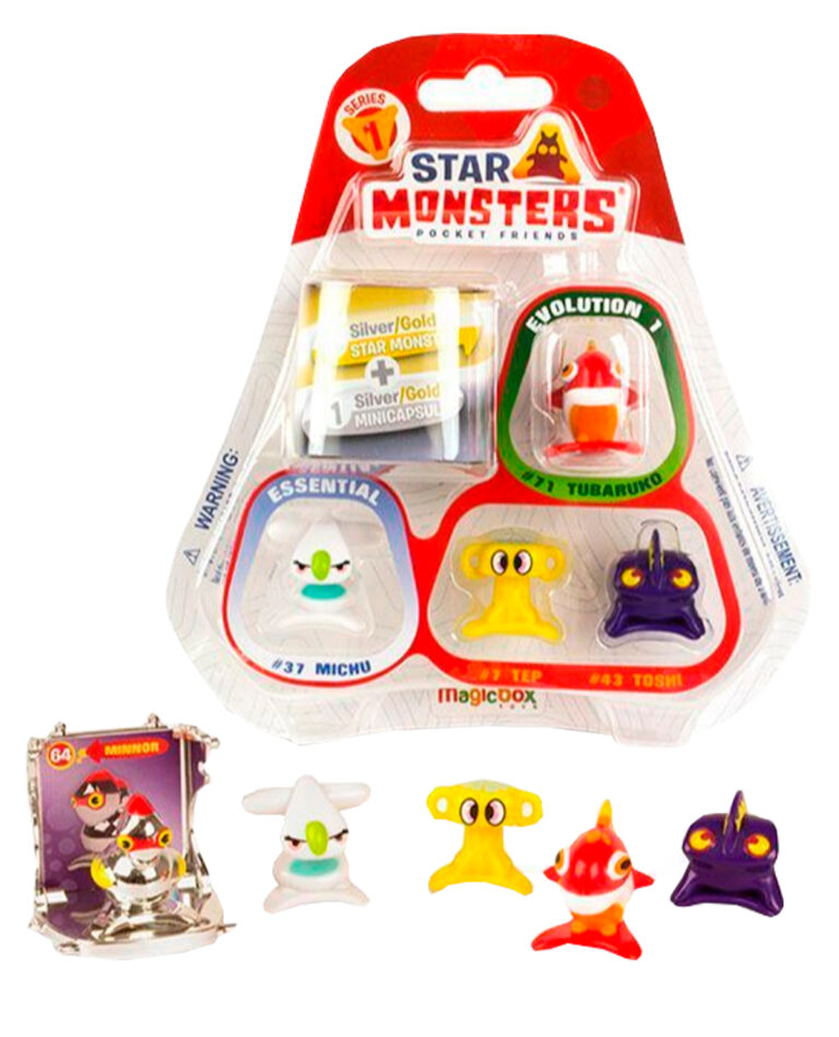 PAQUETE STAR MONSTERS SERIE 1 – Gameplanet