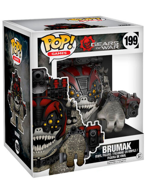 FIGURA POP GEARS OF WAR BRUMAK – Gameplanet