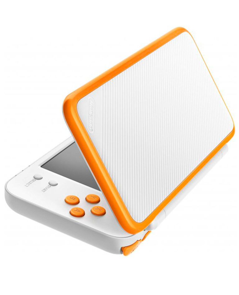 CONSOLA NEW NINTENDO 2DS XL NARANJA Y BLANCO CON MARIO KART 7 – Gameplanet