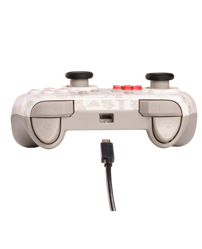 CONTROL NINTENDO SWITCH ALAMBRICO POWER A SUPER MARIO ODYSSEY CAPPY ...