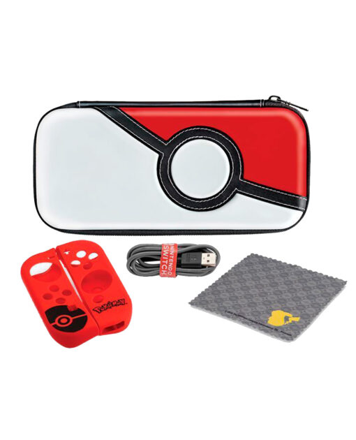 ESTUCHE RIGIDO NINTENDO SWITCH STARTER KIT POKEMON POKE BALL – Gameplanet