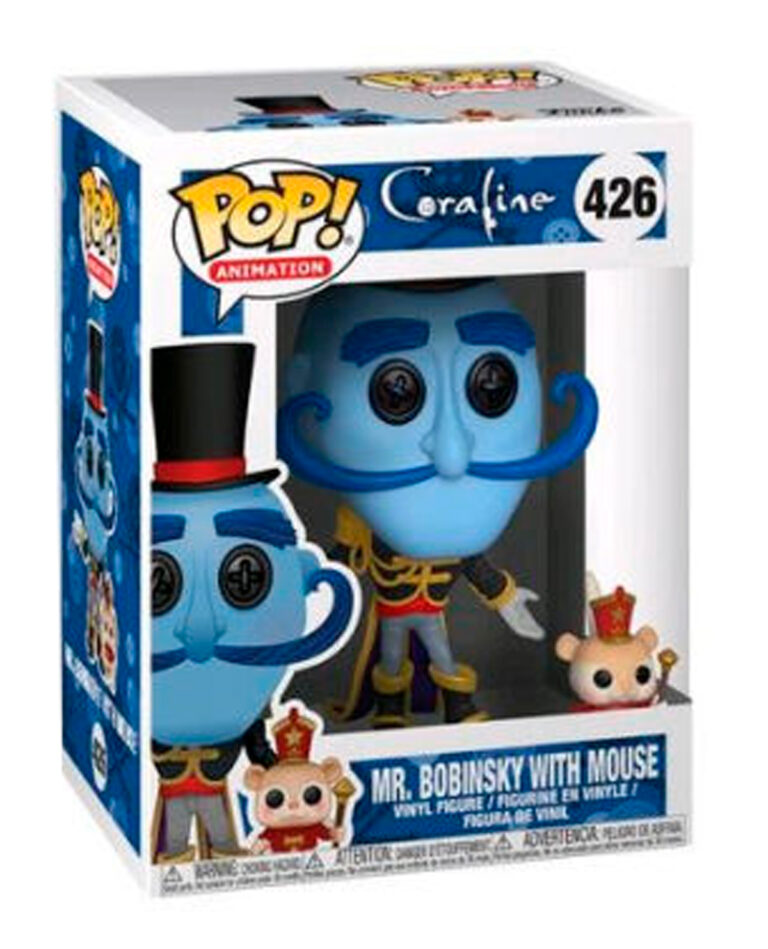 FIGURA POP CORALINE MR BOBINSKY WITH MOUSE – Gameplanet