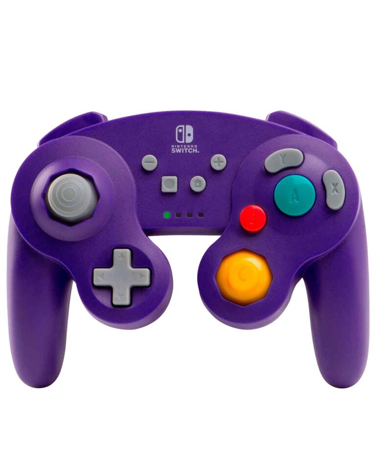 CONTROL NINTENDO SWITCH INALAMBRICO POWER A GAMECUBE MORADO – Gameplanet