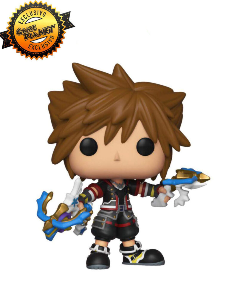 FIGURA POP KINGDOM HEARTS III SORA DUAL BLASTERS EXCLUSIVO GAMEPLANET ...