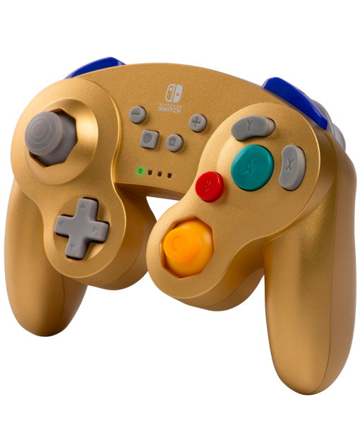 CONTROL NINTENDO SWITCH INALAMBRICO POWER A GAMECUBE ORO EXCLUSIVO ...